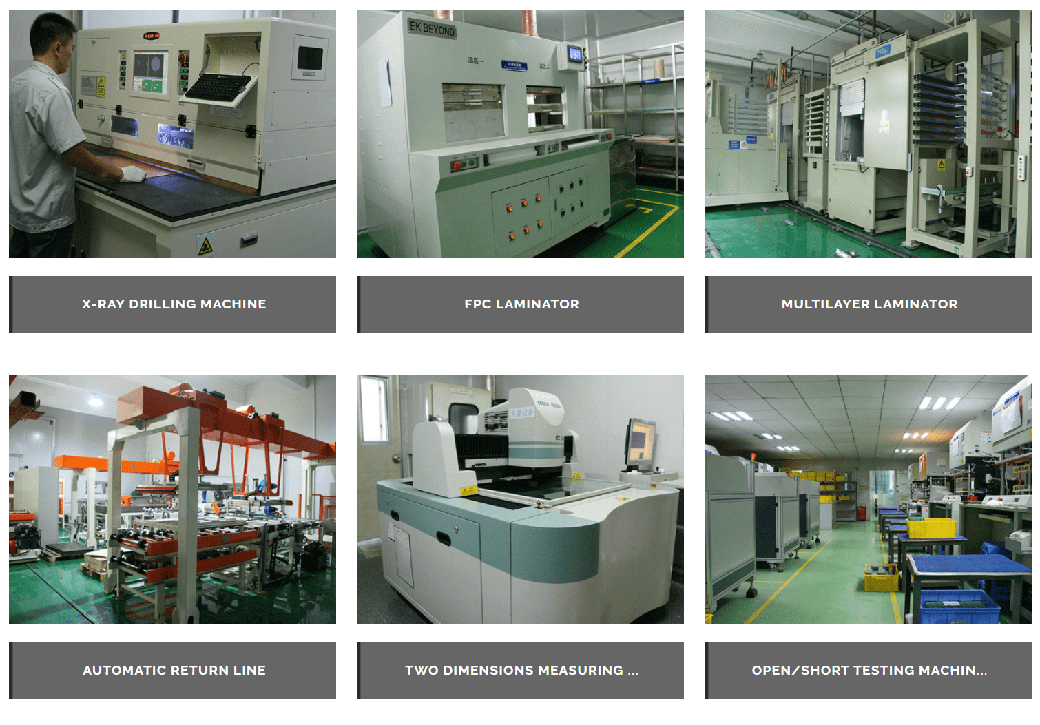 Advanced PCB Production Equipments at XPCB Ltd | High Quality PCB ...